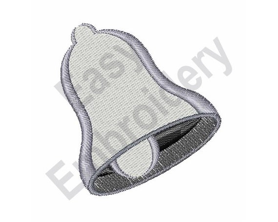 Bell Machine Embroidery Design | Etsy