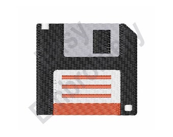 Floppy Disc Applique Embroidery Design Pattern for Machine - Etsy