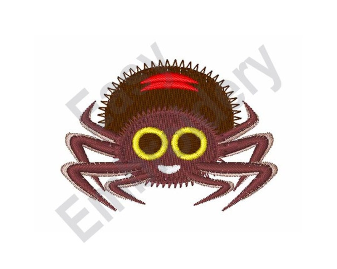 Spider Machine Embroidery Design - Etsy