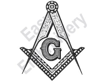 Masonic Symbol Machine Embroidery Design - Etsy