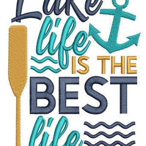 Lake Life (10 Designs) - Machine Embroidery Designs Bundle - Etsy