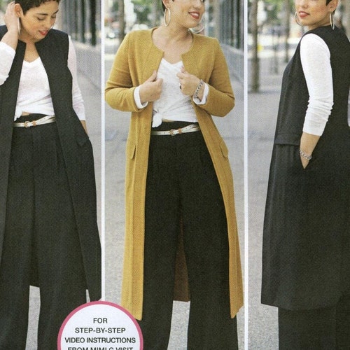 Simplicity Pattern 8177 Mimi G Style Pants Coat or Vest and - Etsy