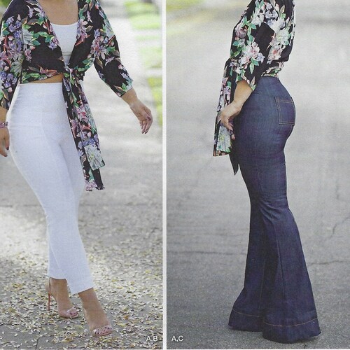 S8655 Simplicity Mimi G Style Misses High-waisted Pants in | Etsy