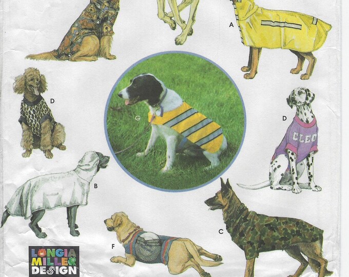 9520 Simplicity Crafts Large Size Dog Clothes for Dogs With 1623 Neck ...