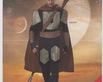 M7676 Mccall's Men's Dr. Strange and His Cloak Costume: Vest, Tunic ...