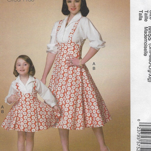 Mccall's M6712 Misses Top and Skirt Sewing Pattern Size - Etsy