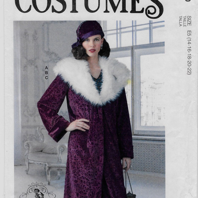 Fur Coat Pattern - Etsy