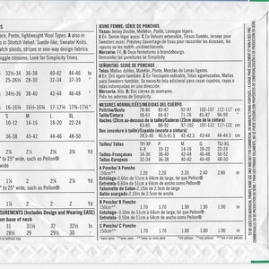 8517 Simplicity Misses Ponchos With Hooded, Patch Pockets, Lace-up ...