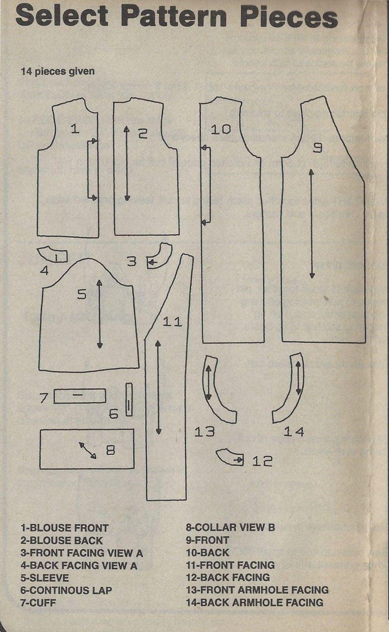 8598 Simplicity - Misses Blouse With Jewel or Gathered Collar and Front ...