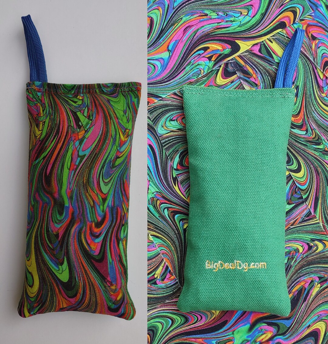 Big Deal DG "mega Oil Slick" Handmade Discgolf Dirt Bag, Keep Hands Dry ...