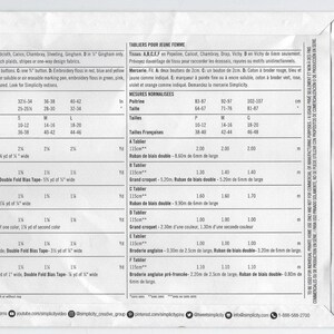 8827 Simplicity - Misses Full and Half Aprons With Waist and Neck Ties ...