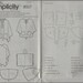 8517 Simplicity Misses Ponchos With Hooded, Patch Pockets, Lace-up ...