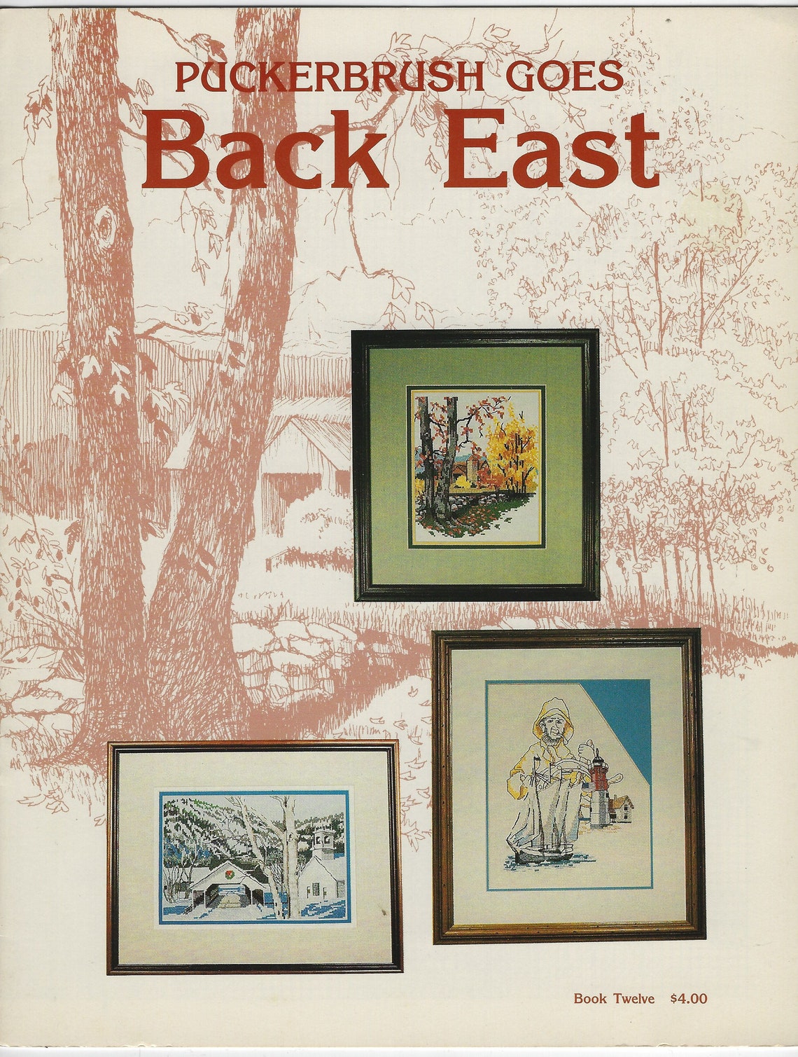 You Choose Puckerbrush Cross Stitch Design Pattern | Etsy