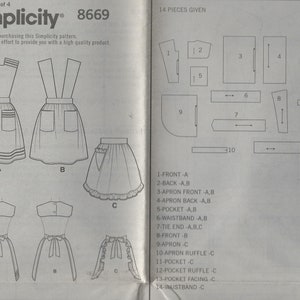 8669 Simplicity 1940's Vintage Misses Vintage Half or - Etsy