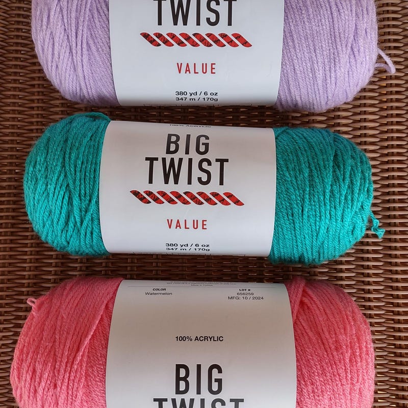 Big Twist Yarn - Etsy