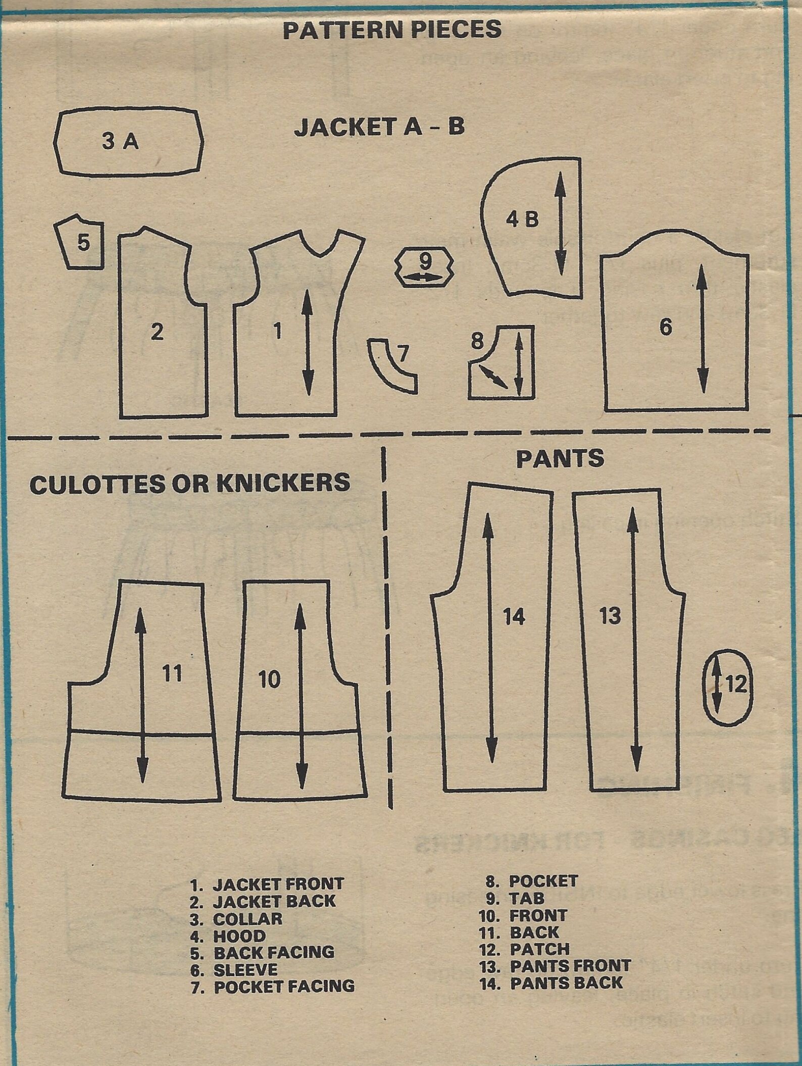 8165 Mccall's - Toddler Jacket W/collar or Hood and Drawstring ...