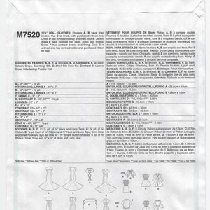 M7520 Mccall's Crafts - Evening Party Gowns, Fur Stole, Dresses, Jacket ...