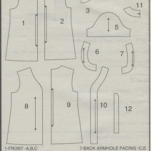 6362 New Look Simplicity - Misses Pullover or Button Front Top With ...