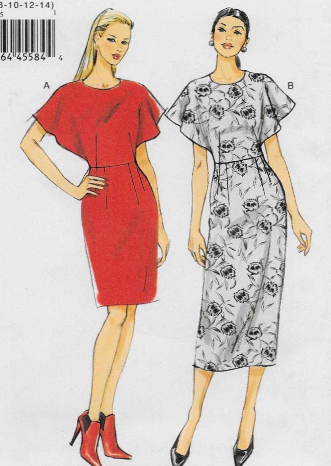 V9021 Very Easy Vogue - Misses Close-fitting Top W/darts and Side Seams ...