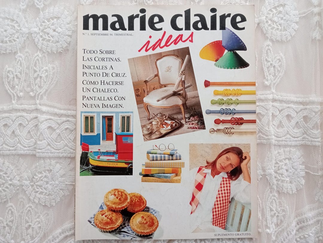 "marie Claire Ideas" Magazine No. 1 September 94 - SPECIAL CURTAINS ...