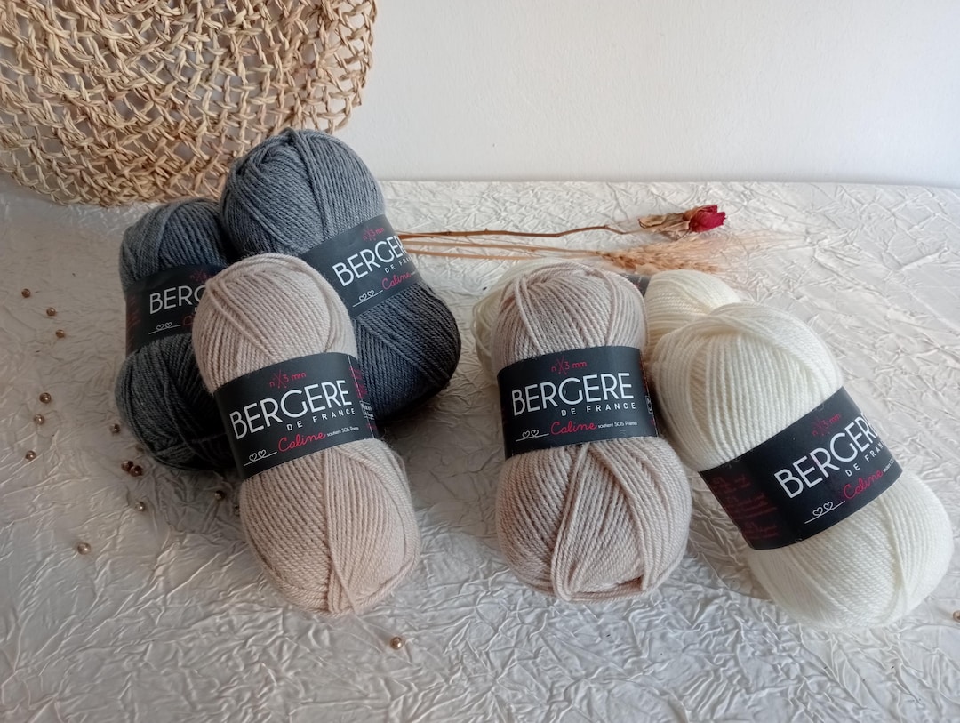 BERGERE De FRANCE CALINE Quality Knitting Wool, Bergère De France Wool ...
