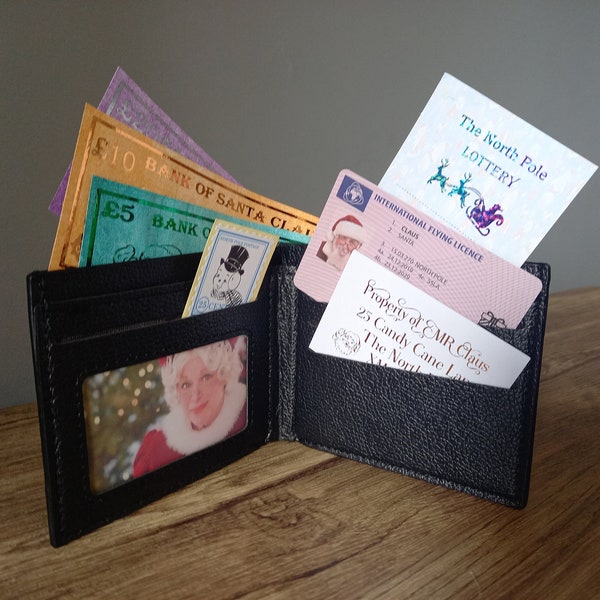 Santa Claus Lost Wallet - Etsy