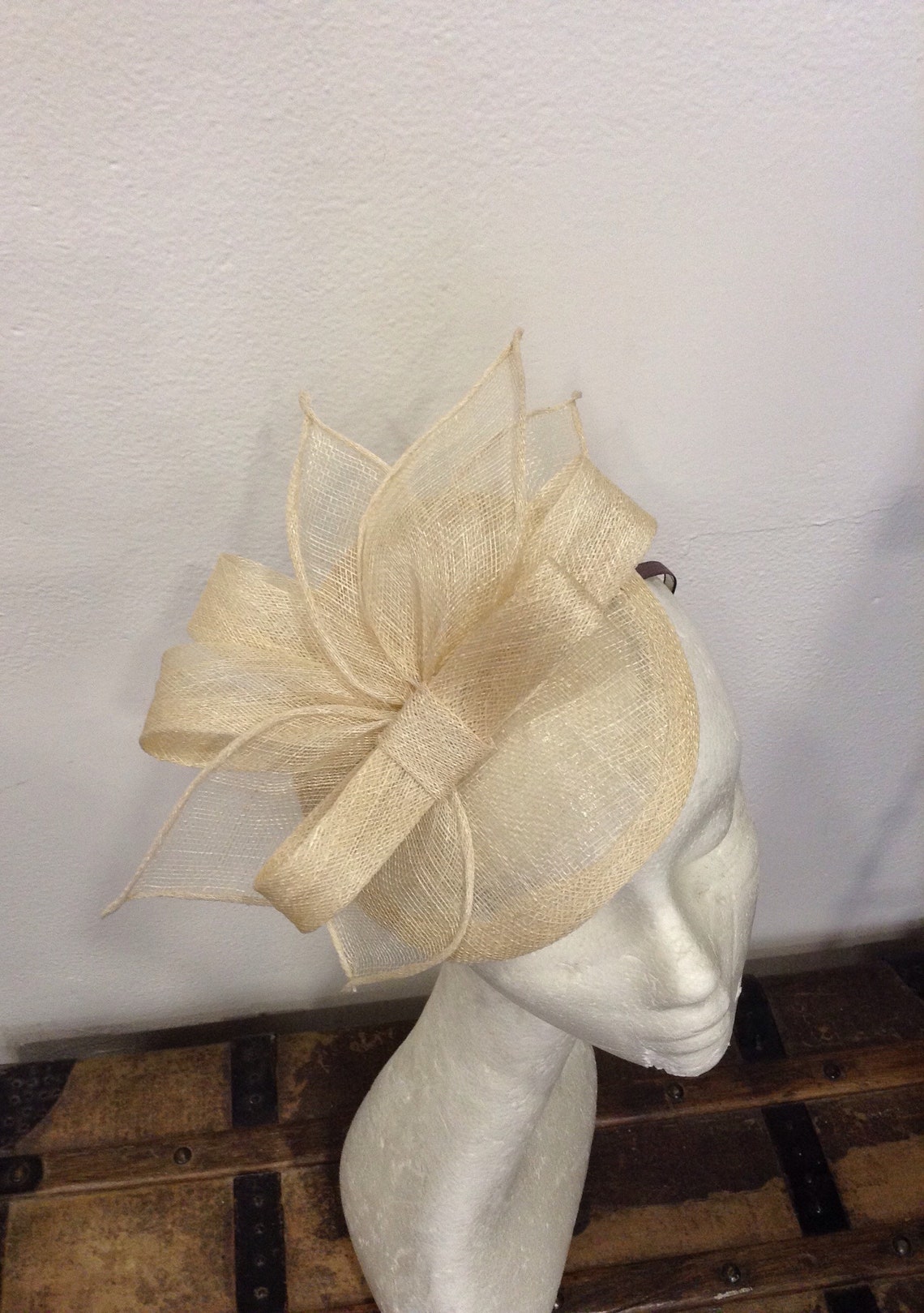 Natural Sisal Wedding Fascinator, Wedding-ceremony-cocktail, 