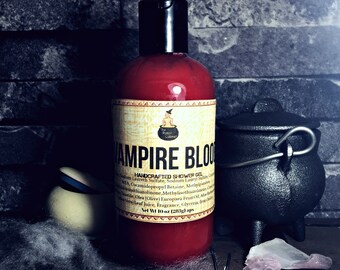 Vampire blood bottle | Etsy