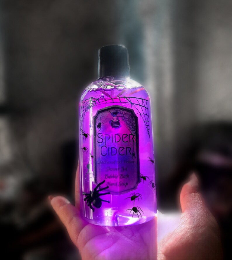 Soap SPIDER CIDER Scented in Grape Soda 3-in-1 Shower Gel/ - Etsy