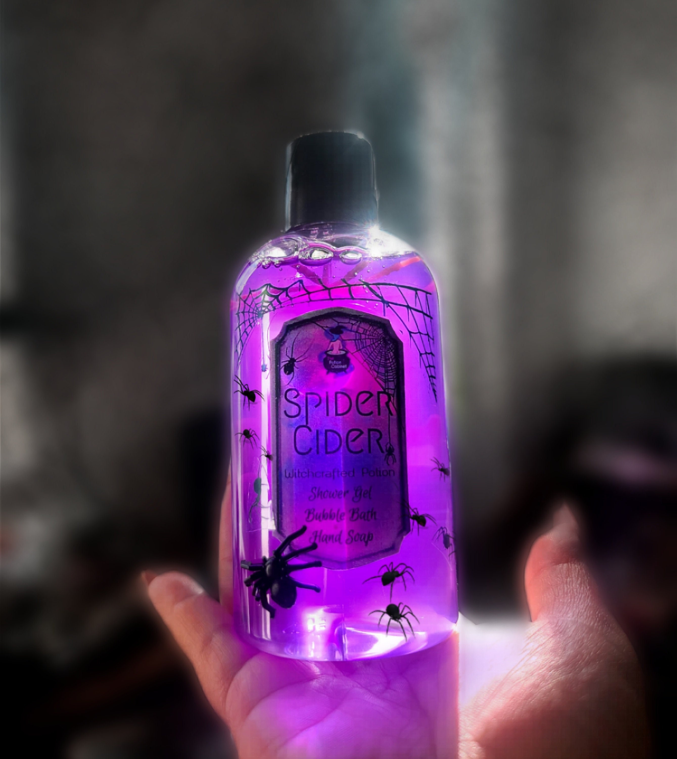 Soap SPIDER CIDER Scented in Grape Soda 3-in-1 Shower Gel/ - Etsy