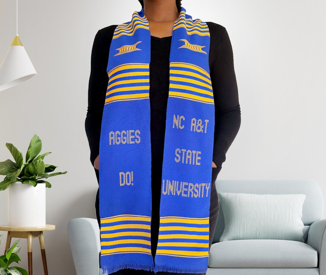 North Carolina A&T Graduation Kente Stole: Class of 2026 – Aggie HBCU ...