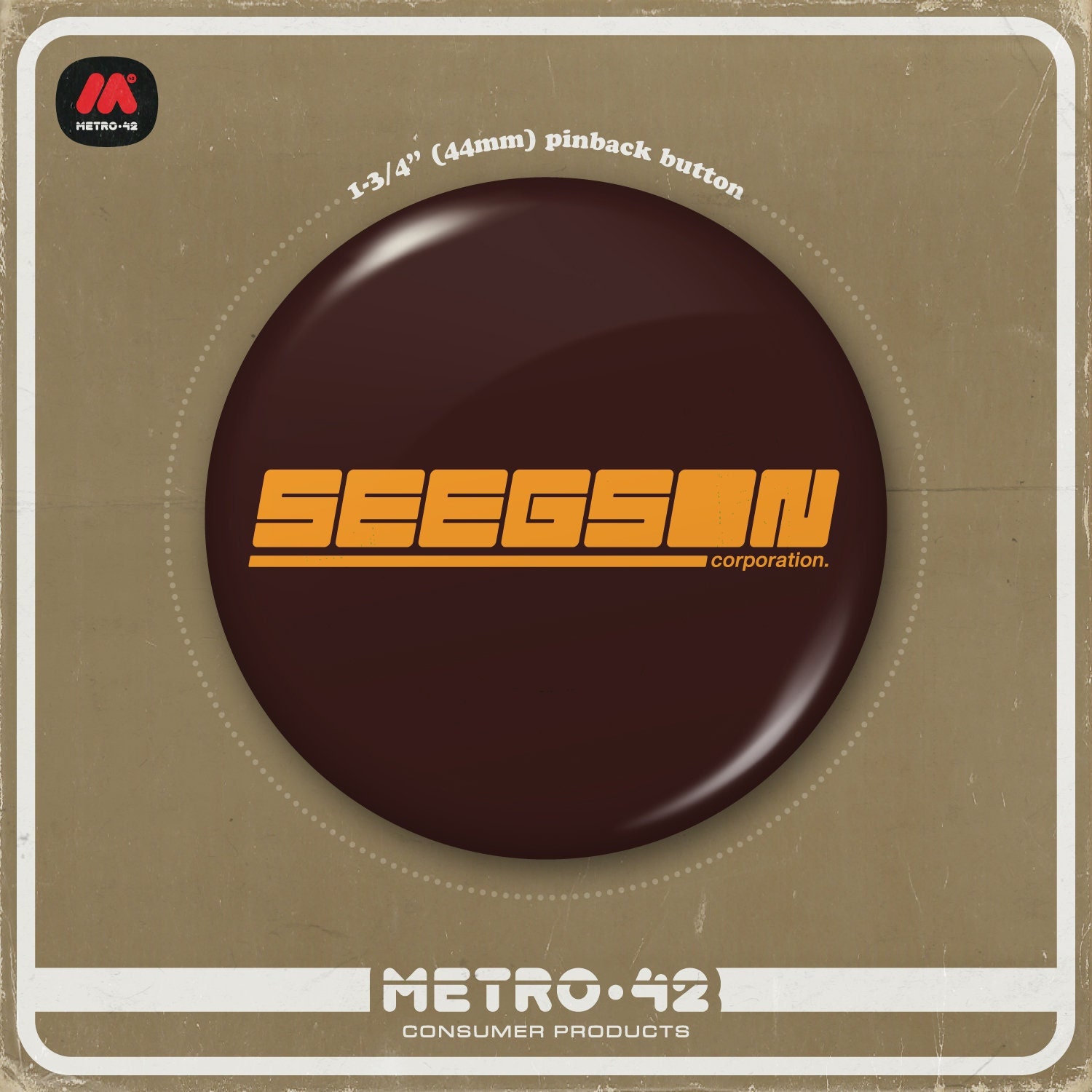 SEEGSON Corporation orange inspired by Alien Isolation - Etsy