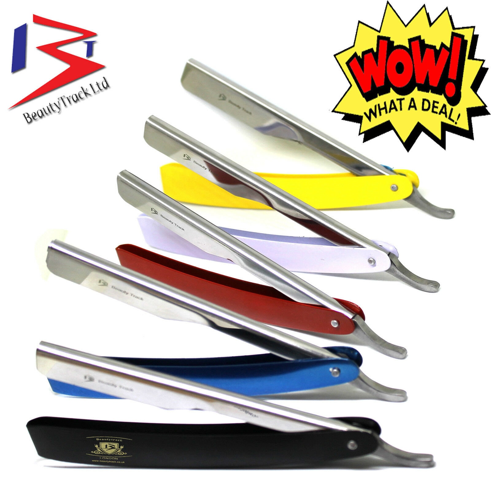 Barber Straight Cut Throat Salon Shaving Razor Quality Rasoi Rasierer ...