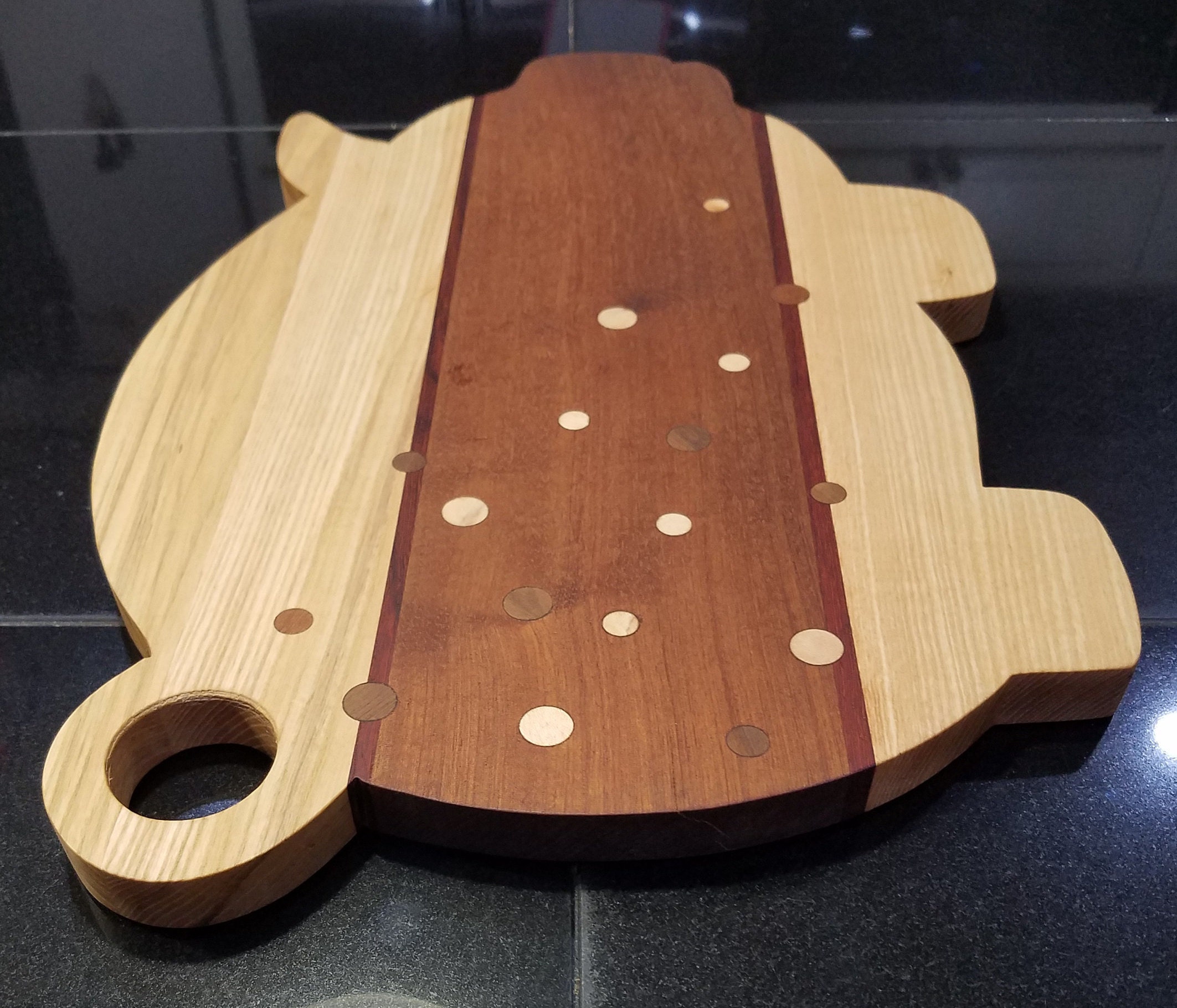 Pig Cutting Board - Piggy Cutting Board - Hardwood Cutting Board ...