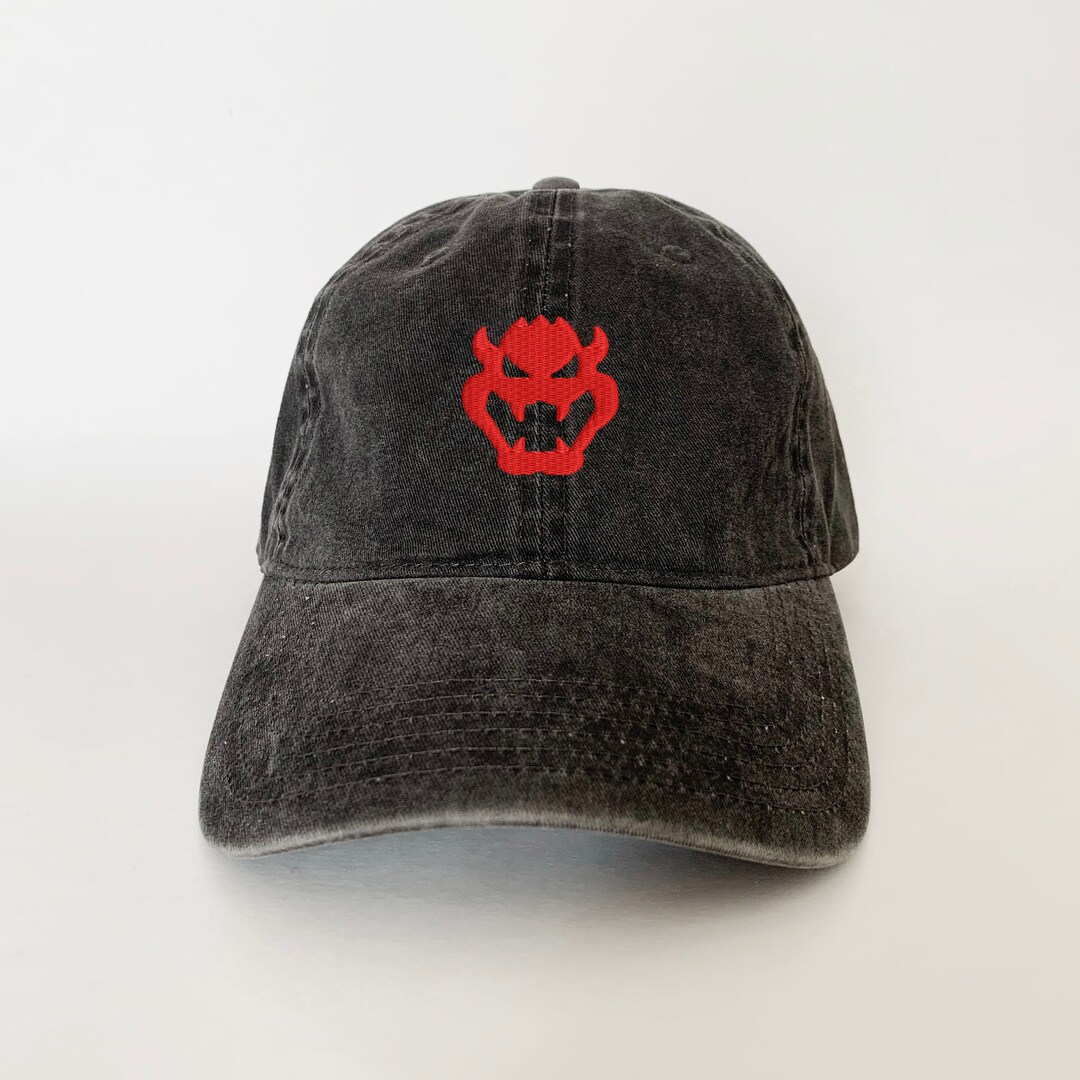 Bowser Face Halloween Cap Bowser Cap Dad Cap Halloween Costumes ...