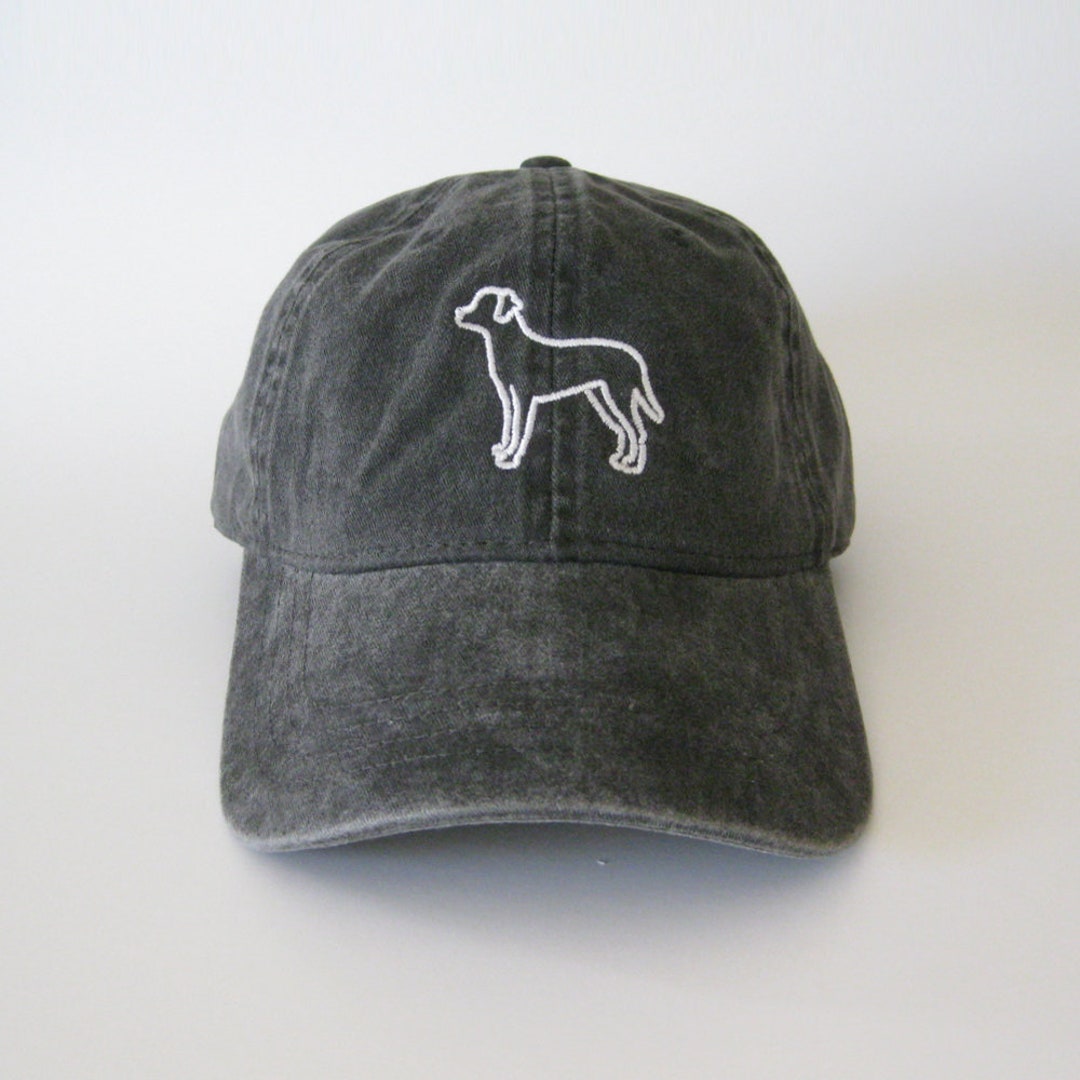 Labrador Retriever Outline Hat Labrador Retriever Cap Dog Cap Dog Hat ...