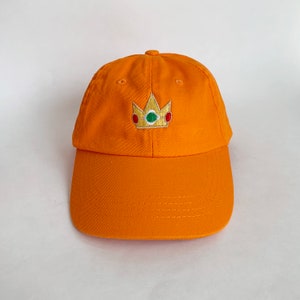 Kids Sizes Princess Peach / Daisy / Rosalina Crown Embroidered Youth ...