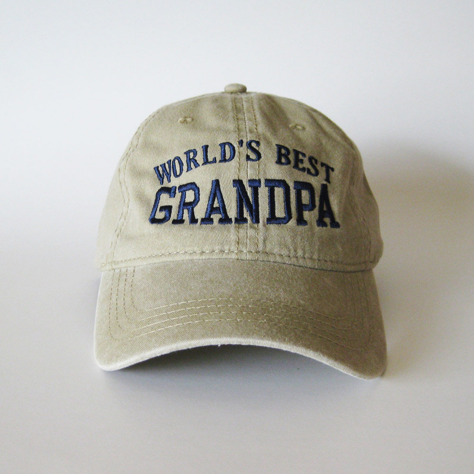 World's Best Grandpa Cap Grandpa Cap Embroidered Cap - Etsy