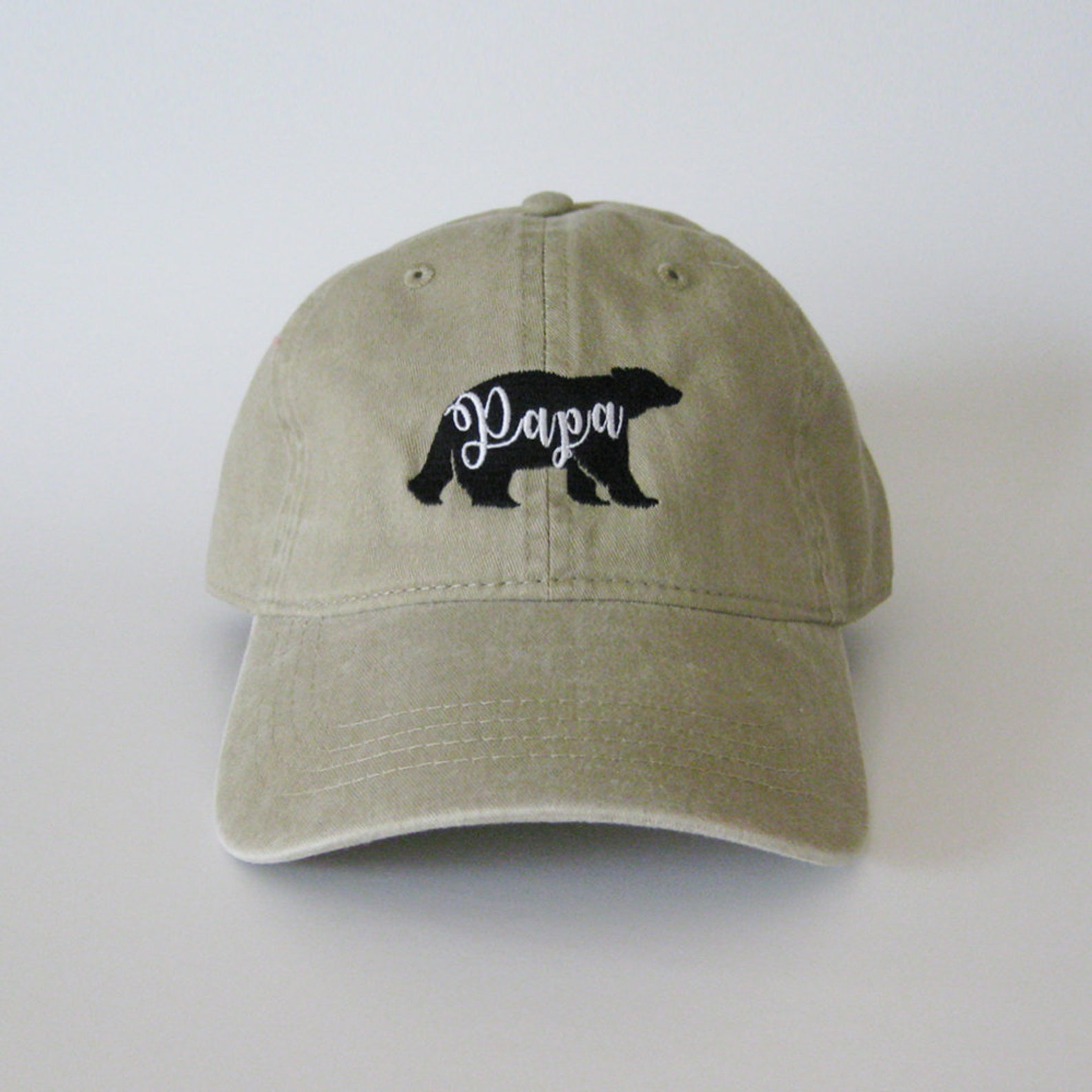 Papa Bear Hat Papa Bear Cap Embroidred Hat Baseball Cap Dad - Etsy