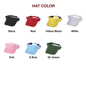 MAGA Embroidered Visor Make America Great Again Hat Patriot Cap Sun Cap ...