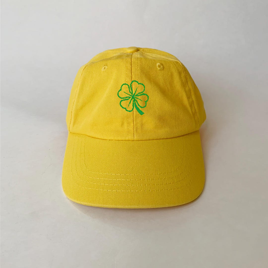 Kids Sizes 4 Leaf Clover Outline Embroidered Youth Kids Cap Hat - Etsy