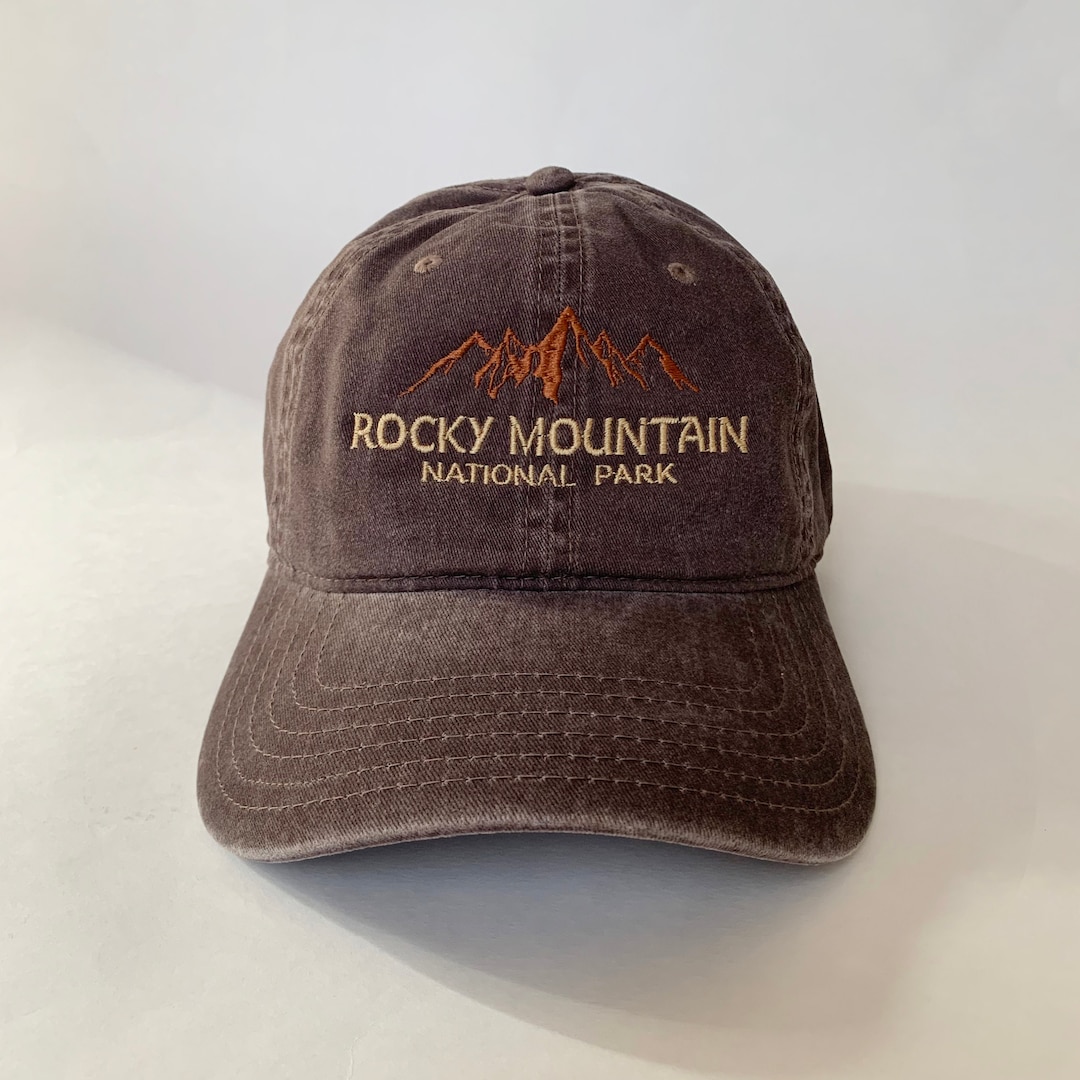 Rocky Mountain National Park Embroidered Cap Hat Baseball Hat Nature ...