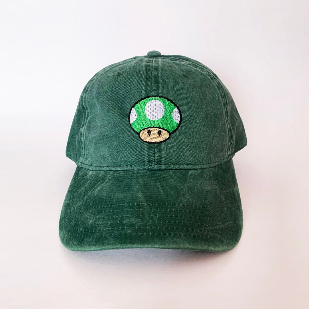 Colored Mushroom Cap Mario Cap Dad Cap Halloween Costumes Embroidered ...