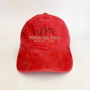 Torres Del Paine National Park Embroidered Cap Hat Baseball Hat Nature ...