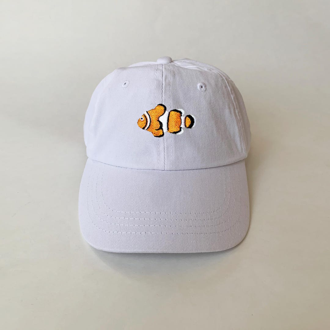 Kids Sizes Clownfish Youth Cap Kids Cap Embroidered Hat - Etsy