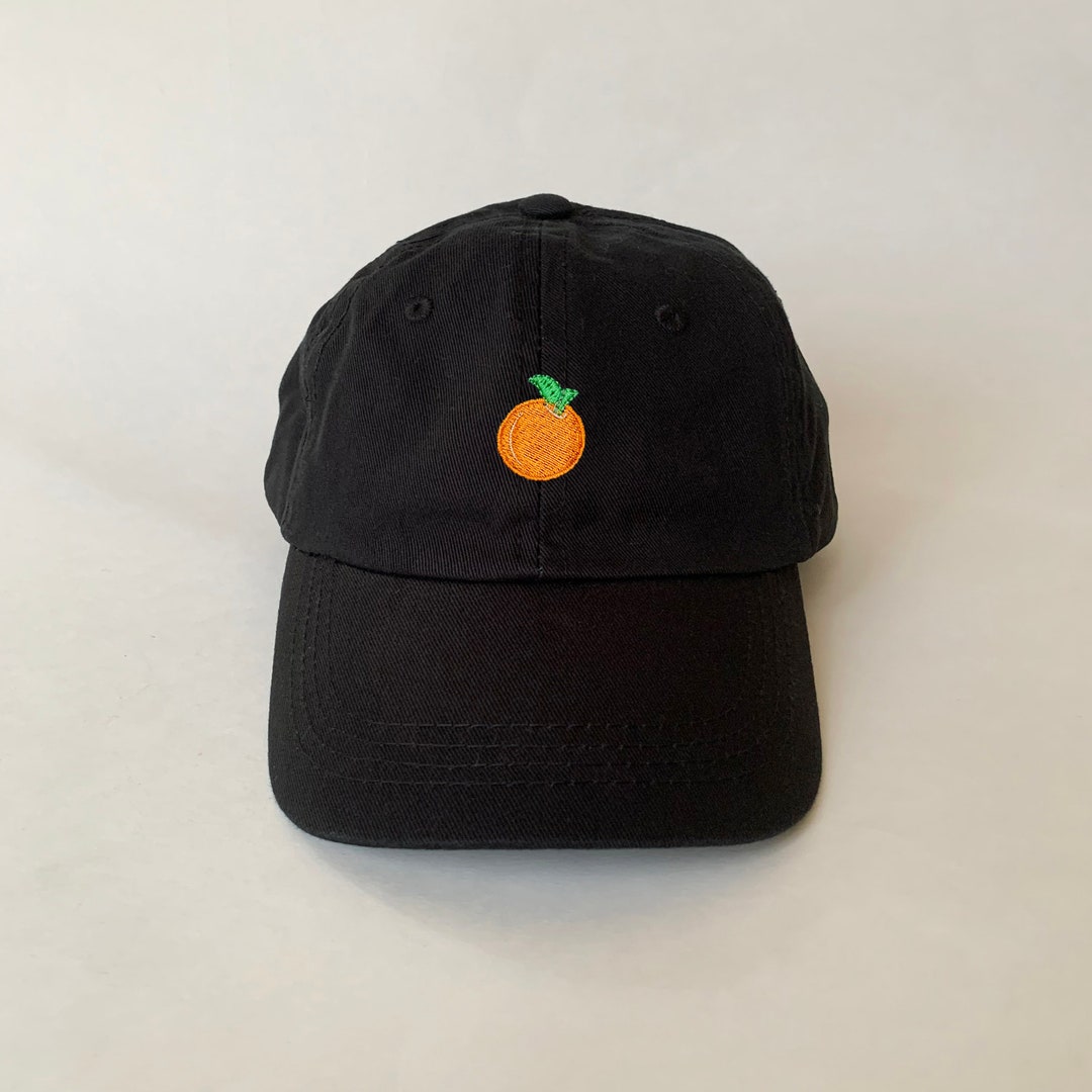 Kids Sizes Orange Youth Cap Kids Cap Tangerine Embroidered Hat - Etsy