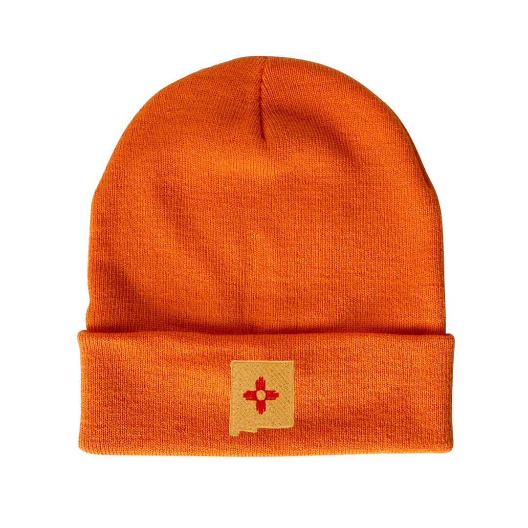 New Mexico Flag Map Embroidered Beanie Winter Hat - Etsy