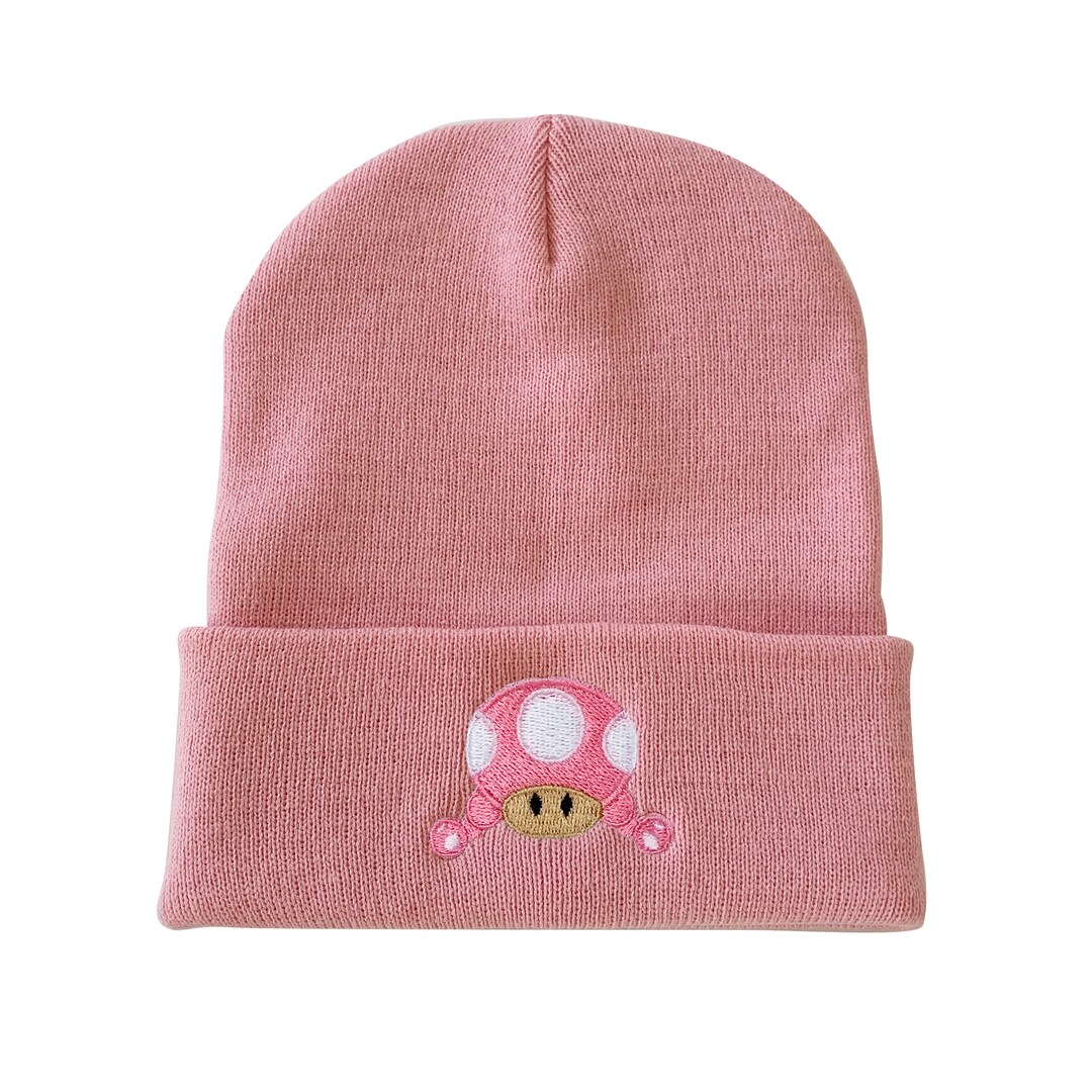 Toadette Embroidered Beanie Halloween Beanie Winter Beanie - Etsy