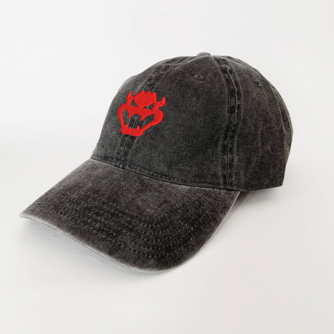 Bowser Face Halloween Cap Bowser Cap Dad Cap Halloween - Etsy