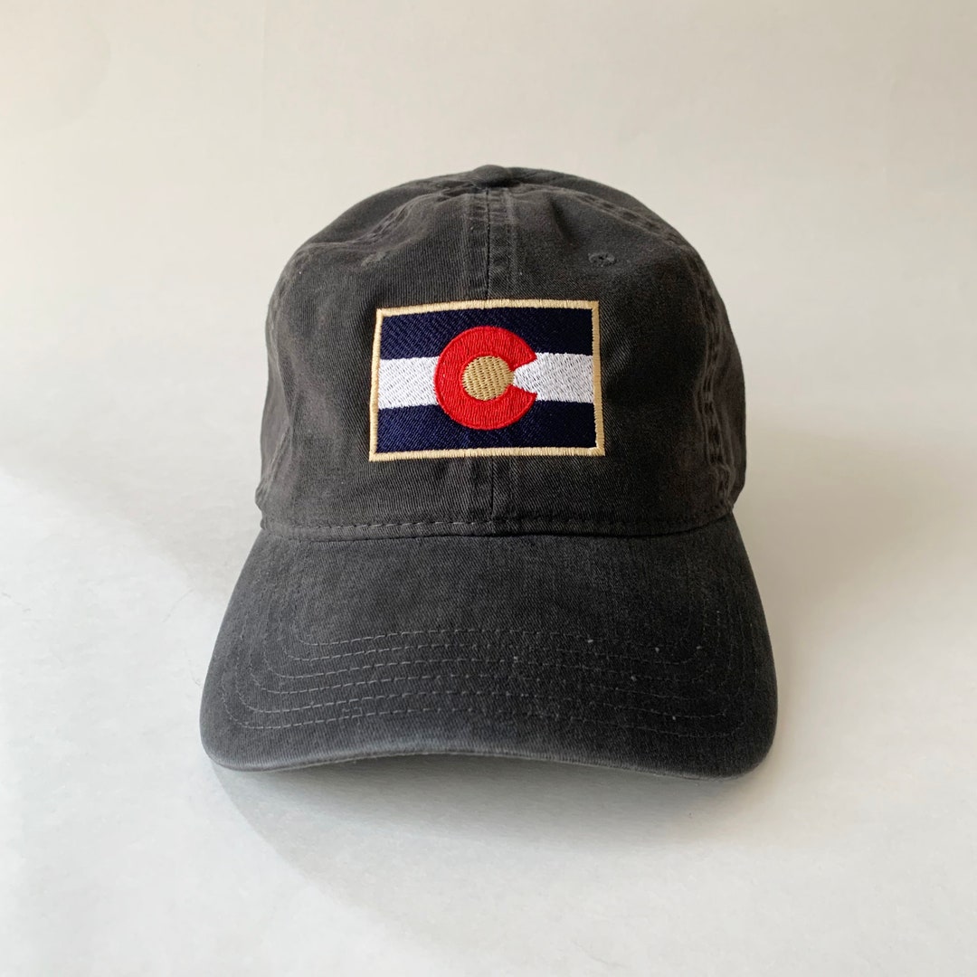 Colorado State Flag Embroidered Cap Colorado Cap Colorado Hat Baseball ...